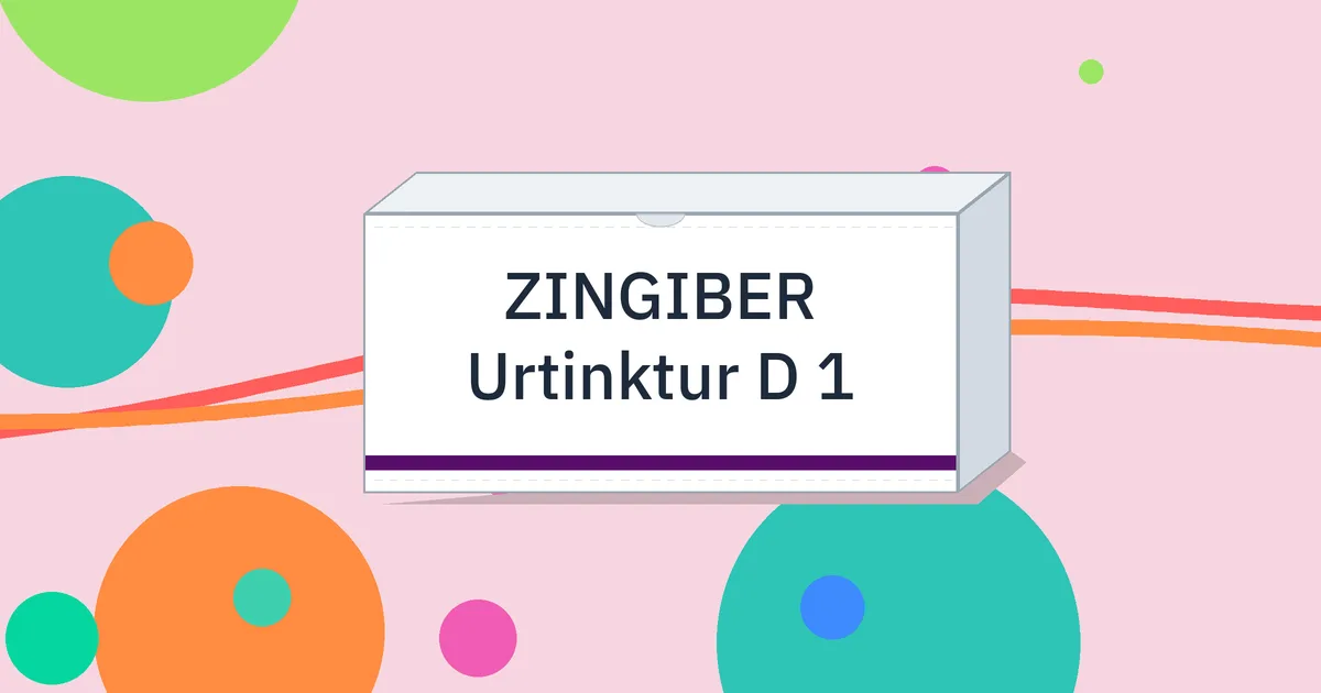 Symbolbild: Packung mit der Aufschrift ZINGIBER Urtinktur D 1 (PZN 07183802) – Verfügbarkeit und Bezug in Apotheken in Frankfurt am Main
