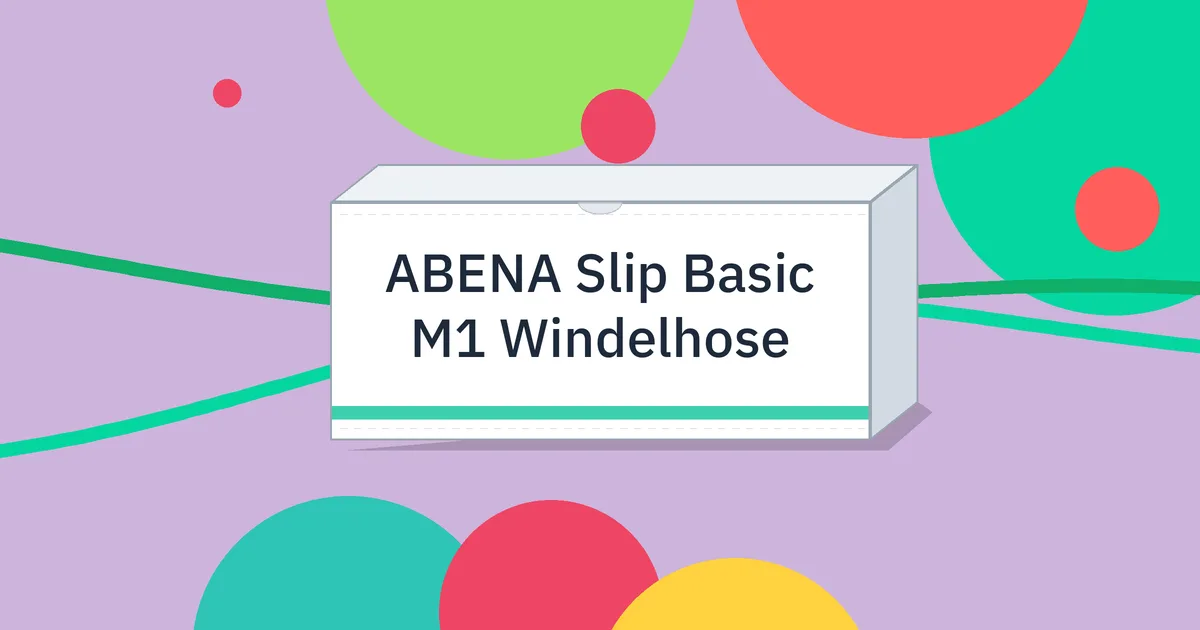 Symbolbild: Packung mit der Aufschrift ABENA Slip Basic M1 Windelhose (PZN 19227309) – Verfügbarkeit und Bezug in Apotheken in Frankfurt am Main