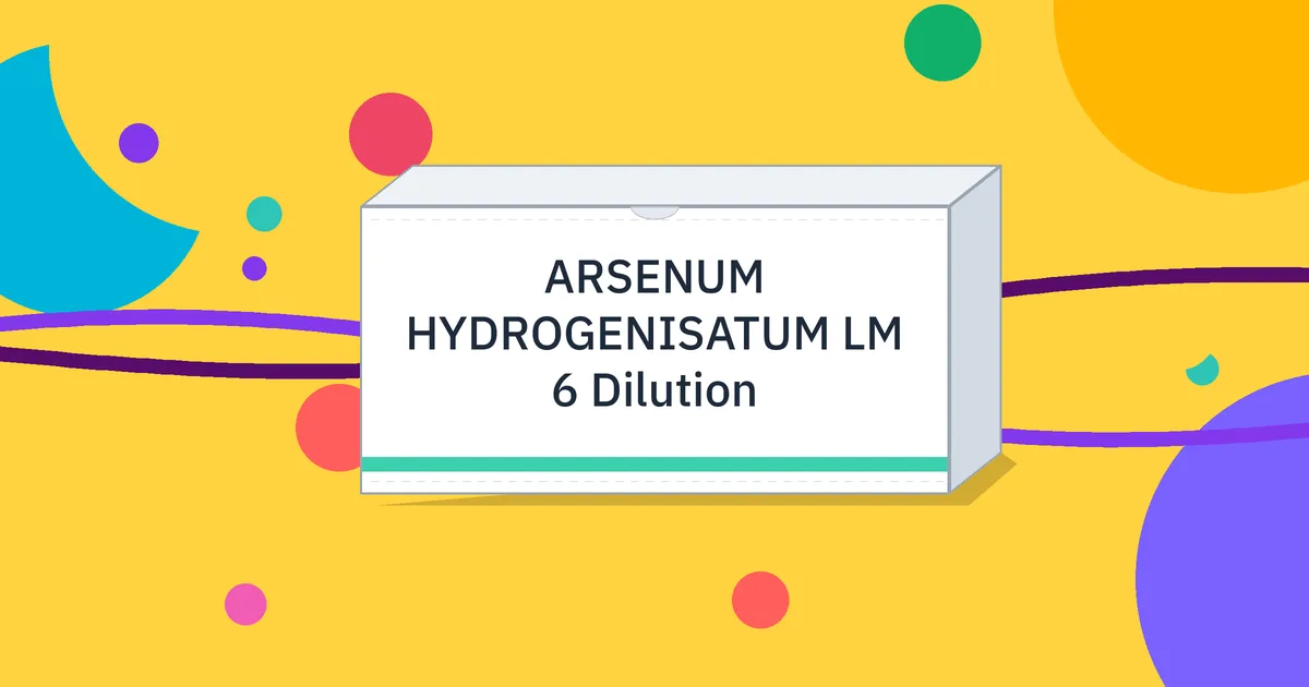Symbolbild: Packung mit der Aufschrift ARSENUM HYDROGENISATUM LM 6 Dilution (PZN 12778360) – Verfügbarkeit und Bezug in Apotheken in Frankfurt am Main