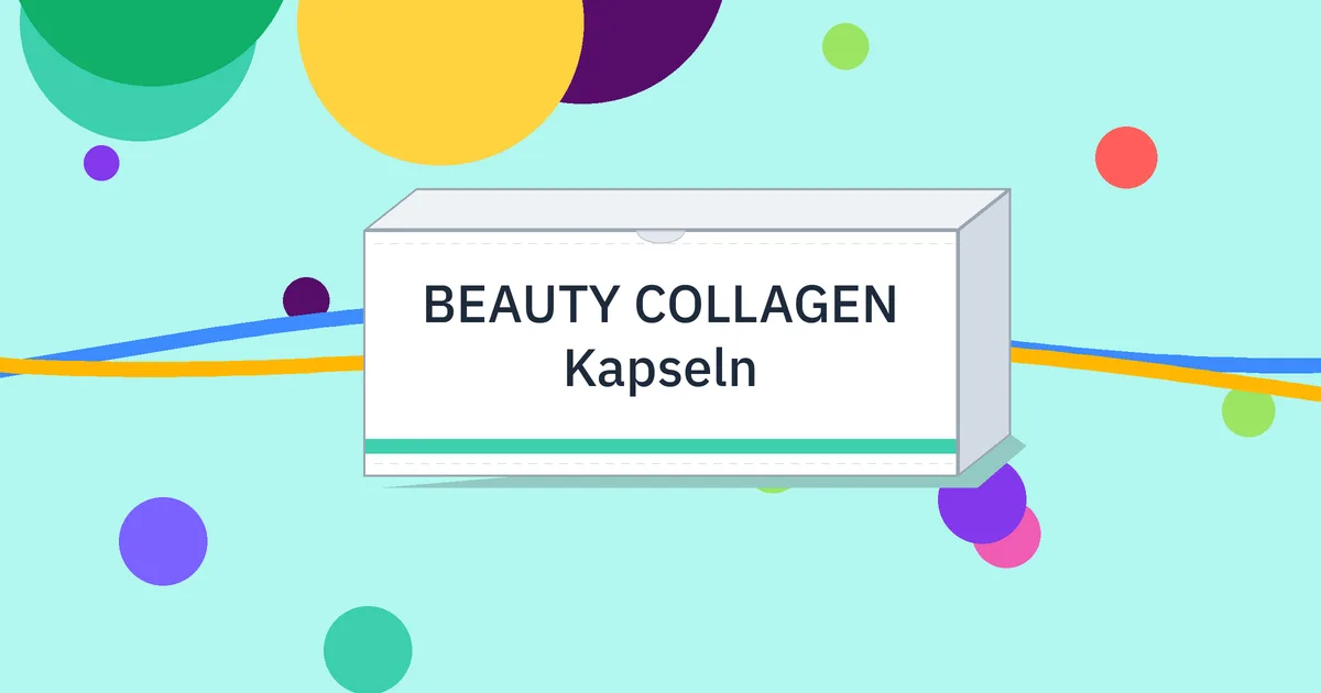 Symbolbild: Packung mit der Aufschrift BEAUTY COLLAGEN Kapseln (PZN 14418743) – Verfügbarkeit und Bezug in Apotheken in Frankfurt am Main