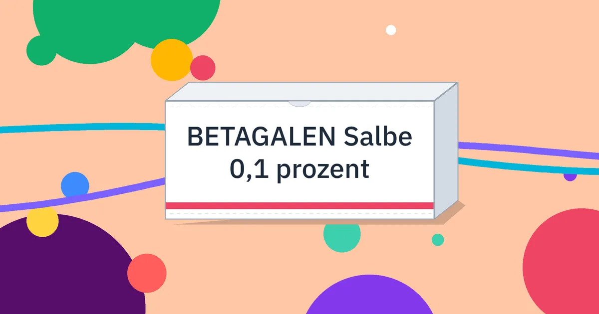 Symbolbild: Packung mit der Aufschrift BETAGALEN Salbe 0,1 prozent (PZN 06880338) – Verfügbarkeit und Bezug in Apotheken in Frankfurt am Main
