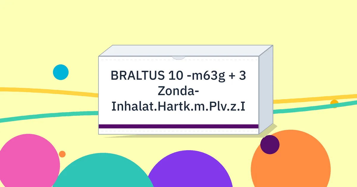 Symbolbild: Packung mit der Aufschrift BRALTUS 10 -m63g + 3 Zonda-Inhalat.Hartk.m.Plv.z.I (PZN 20411076) – Verfügbarkeit und Bezug in Apotheken in Frankfurt am Main