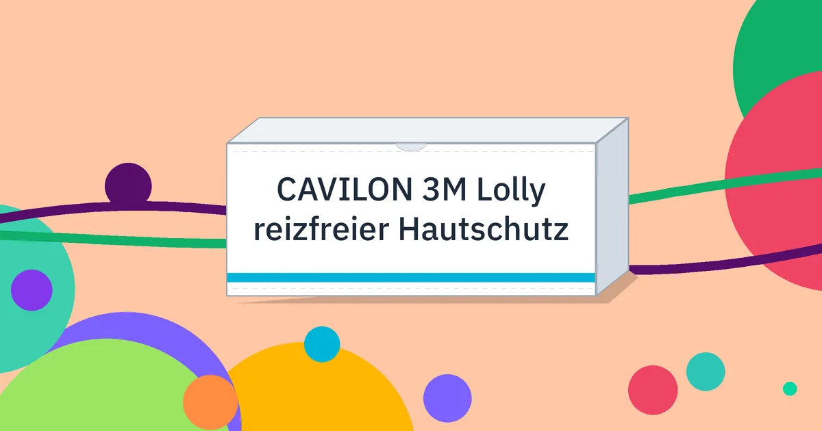 Symbolbild: Packung mit der Aufschrift CAVILON 3M Lolly reizfreier Hautschutz (PZN 05977455) – Verfügbarkeit und Bezug in Apotheken in Frankfurt am Main