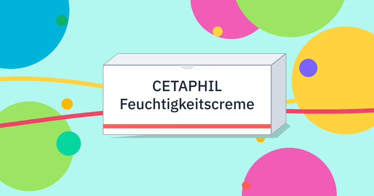 Symbolbild: Packung mit der Aufschrift CETAPHIL Feuchtigkeitscreme (PZN 02200559) – Verfügbarkeit und Bezug in Apotheken in Frankfurt am Main