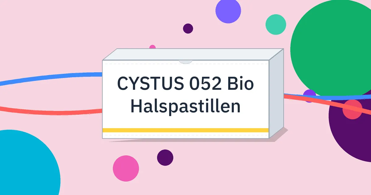 Symbolbild: Packung mit der Aufschrift CYSTUS 052 Bio Halspastillen (PZN 14186155) – Verfügbarkeit und Bezug in Apotheken in Frankfurt am Main