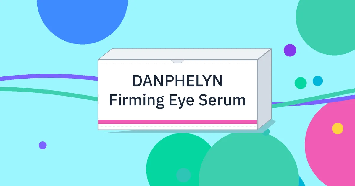 Symbolbild: Packung mit der Aufschrift DANPHELYN Firming Eye Serum (PZN 17422811) – Verfügbarkeit und Bezug in Apotheken in Frankfurt am Main