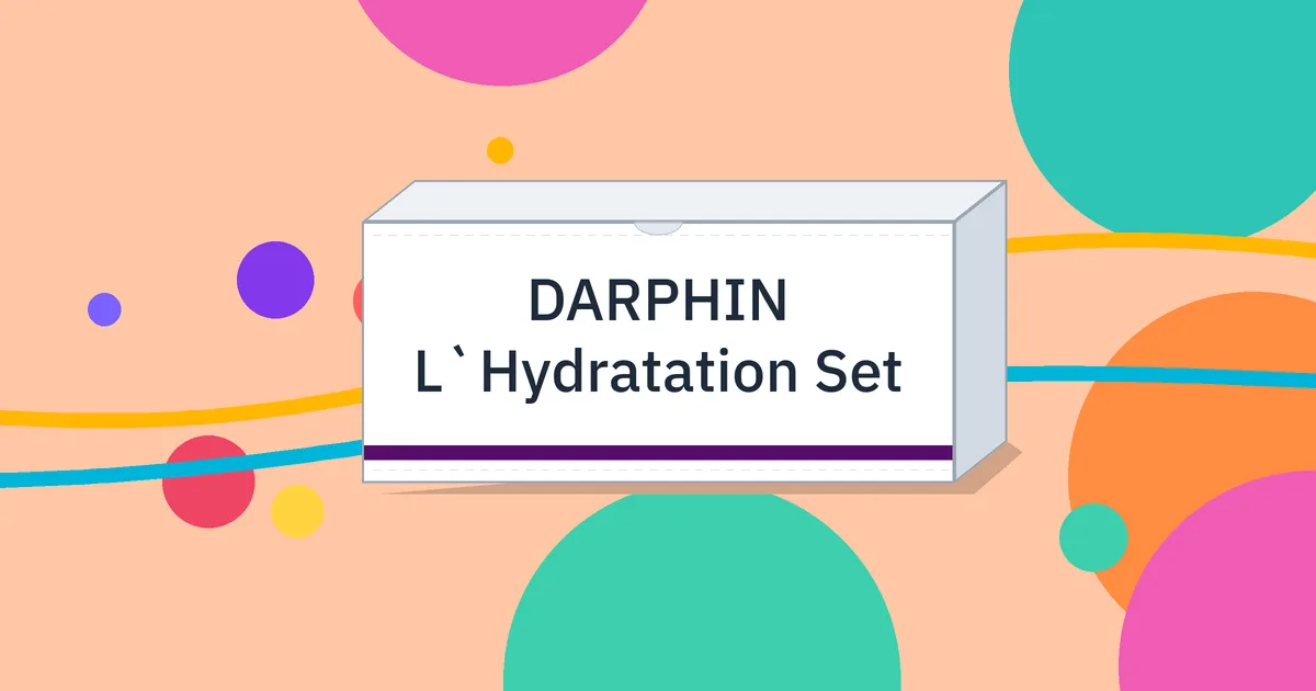 Symbolbild: Packung mit der Aufschrift DARPHIN L`Hydratation Set (PZN 19962598) – Verfügbarkeit und Bezug in Apotheken in Frankfurt am Main