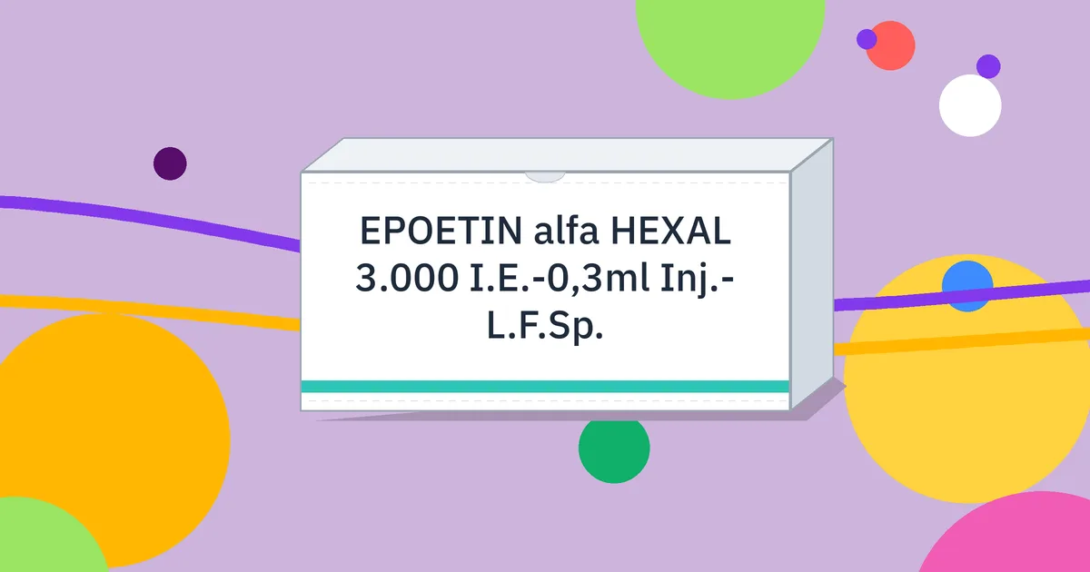 Symbolbild: Packung mit der Aufschrift EPOETIN alfa HEXAL 3.000 I.E.-0,3ml Inj.-L.F.Sp. (PZN 03437097) – Verfügbarkeit und Bezug in Apotheken in Frankfurt am Main