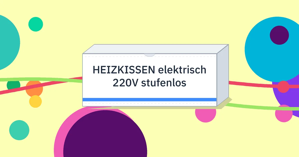 Symbolbild: Packung mit der Aufschrift HEIZKISSEN elektrisch 220V stufenlos (PZN 01740489) – Verfügbarkeit und Bezug in Apotheken in Frankfurt am Main