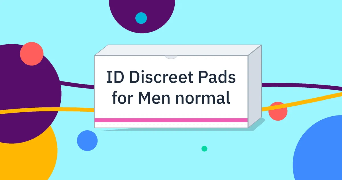 Symbolbild: Packung mit der Aufschrift ID Discreet Pads for Men normal (PZN 19489191) – Verfügbarkeit und Bezug in Apotheken in Frankfurt am Main