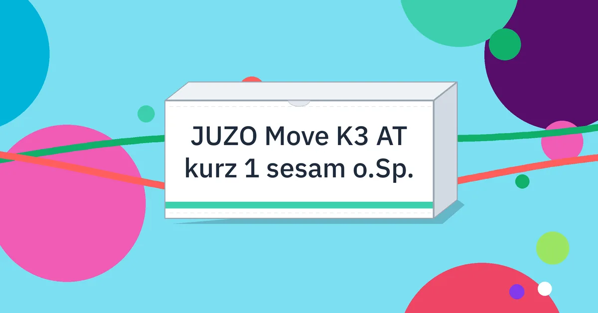 Symbolbild: Packung mit der Aufschrift JUZO Move K3 AT kurz 1 sesam o.Sp. (PZN 20684644) – Verfügbarkeit und Bezug in Apotheken in Frankfurt am Main