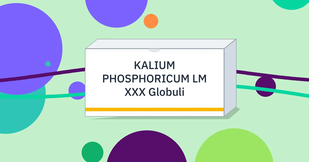 Symbolbild: Packung mit der Aufschrift KALIUM PHOSPHORICUM LM XXX Globuli (PZN 02678114) – Verfügbarkeit und Bezug in Apotheken in Frankfurt am Main
