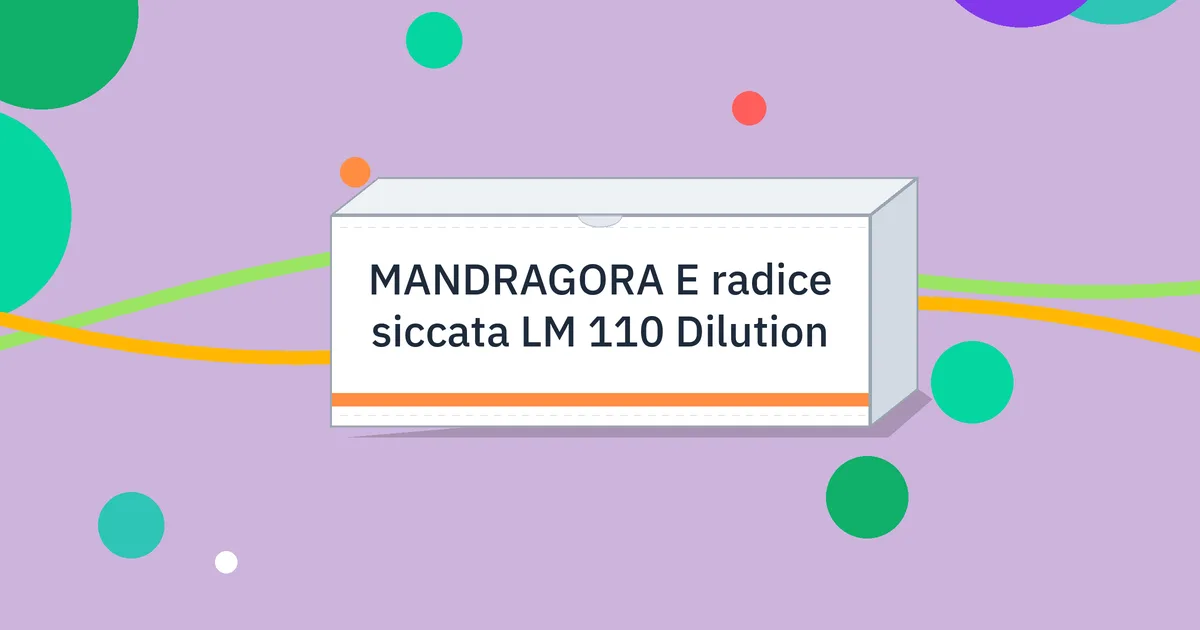 Symbolbild: Packung mit der Aufschrift MANDRAGORA E radice siccata LM 110 Dilution (PZN 13600799) – Verfügbarkeit und Bezug in Apotheken in Frankfurt am Main