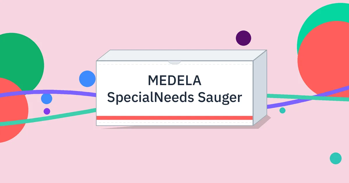 Symbolbild: Packung mit der Aufschrift MEDELA SpecialNeeds Sauger (PZN 19340684) – Verfügbarkeit und Bezug in Apotheken in Frankfurt am Main