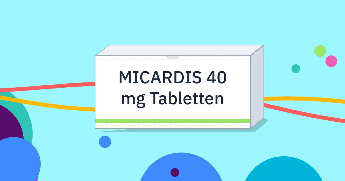 Symbolbild: Packung mit der Aufschrift MICARDIS 40 mg Tabletten (PZN 00171457) – Verfügbarkeit und Bezug in Apotheken in Frankfurt am Main
