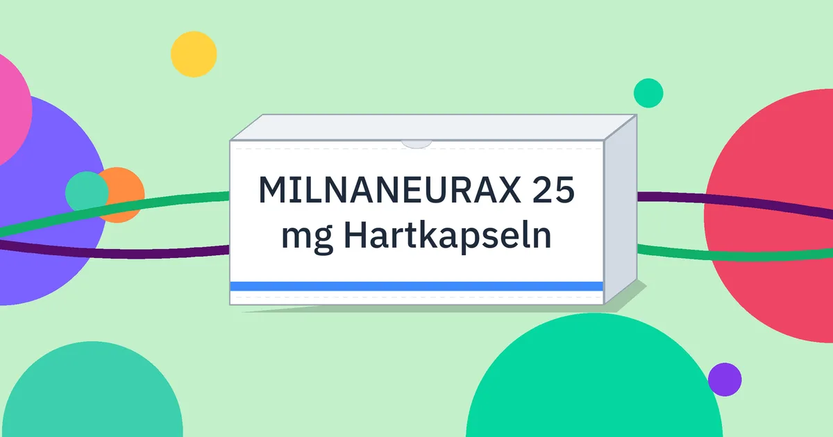 Symbolbild: Packung mit der Aufschrift MILNANEURAX 25 mg Hartkapseln (PZN 11599454) – Verfügbarkeit und Bezug in Apotheken in Frankfurt am Main
