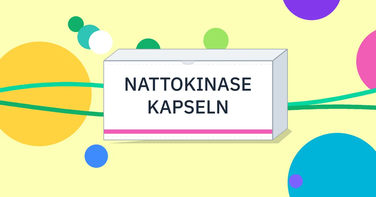 Symbolbild: Packung mit der Aufschrift NATTOKINASE KAPSELN (PZN 18470491) – Verfügbarkeit und Bezug in Apotheken in Frankfurt am Main
