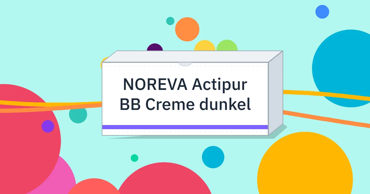Symbolbild: Packung mit der Aufschrift NOREVA Actipur BB Creme dunkel (PZN 16653000) – Verfügbarkeit und Bezug in Apotheken in Frankfurt am Main