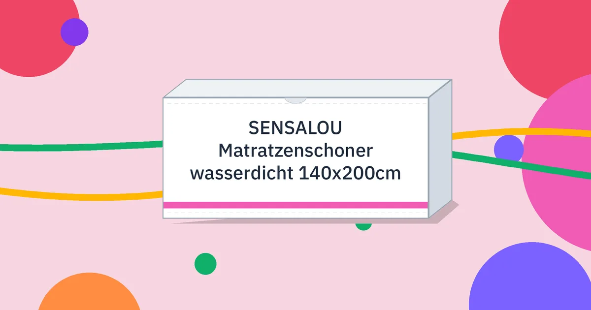 Symbolbild: Packung mit der Aufschrift SENSALOU Matratzenschoner wasserdicht 140x200cm (PZN 16872021) – Verfügbarkeit und Bezug in Apotheken in Frankfurt am Main