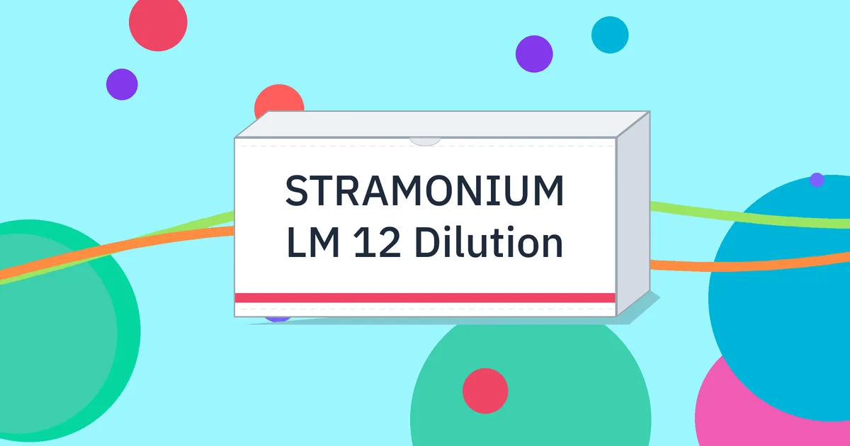 Symbolbild: Packung mit der Aufschrift STRAMONIUM LM 12 Dilution (PZN 02604015) – Verfügbarkeit und Bezug in Apotheken in Frankfurt am Main