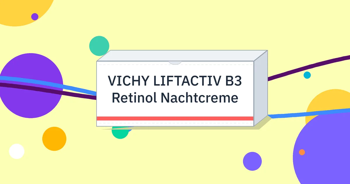 Symbolbild: Packung mit der Aufschrift VICHY LIFTACTIV B3 Retinol Nachtcreme (PZN 19061168) – Verfügbarkeit und Bezug in Apotheken in Frankfurt am Main