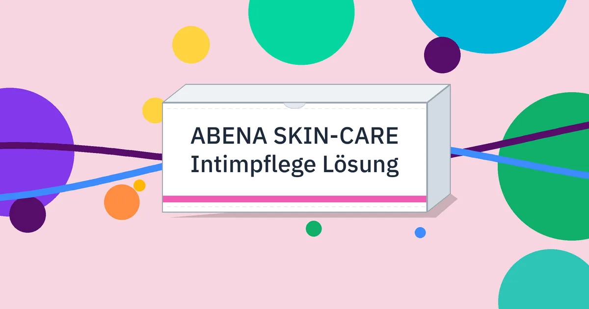 Symbolbild: Packung mit der Aufschrift ABENA SKIN-CARE Intimpflege Lösung (PZN 15384414) – Verfügbarkeit und Bezug in Apotheken in Frankfurt am Main