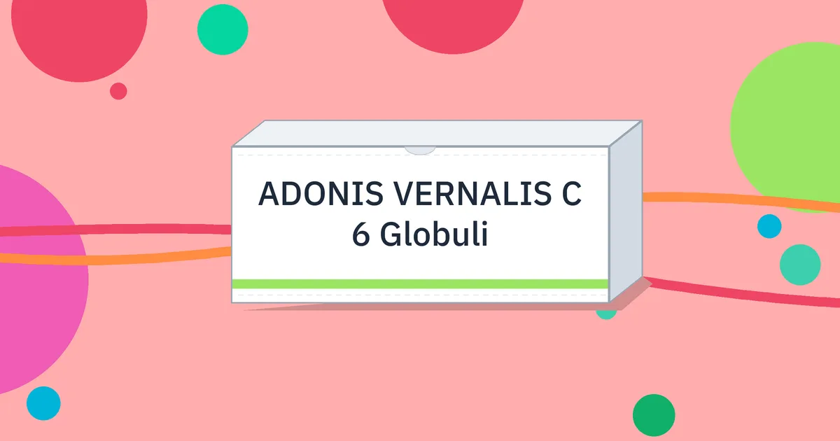 Symbolbild: Packung mit der Aufschrift ADONIS VERNALIS C 6 Globuli (PZN 16688429) – Verfügbarkeit und Bezug in Apotheken in Frankfurt am Main