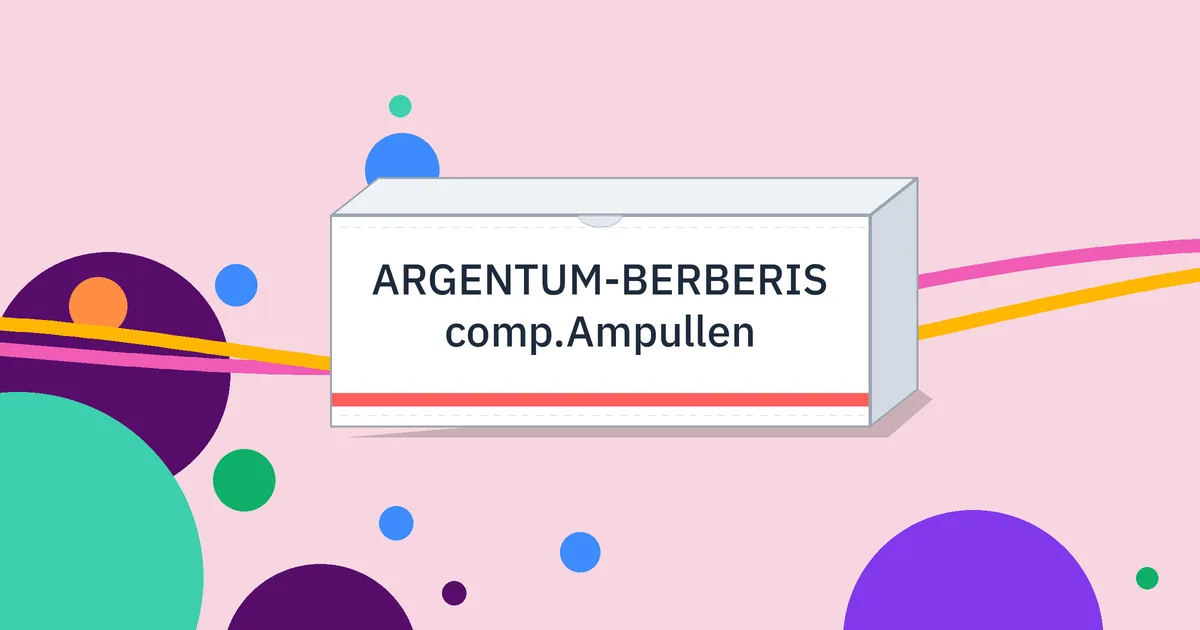 Symbolbild: Packung mit der Aufschrift ARGENTUM-BERBERIS comp.Ampullen (PZN 01617990) – Verfügbarkeit und Bezug in Apotheken in Frankfurt am Main