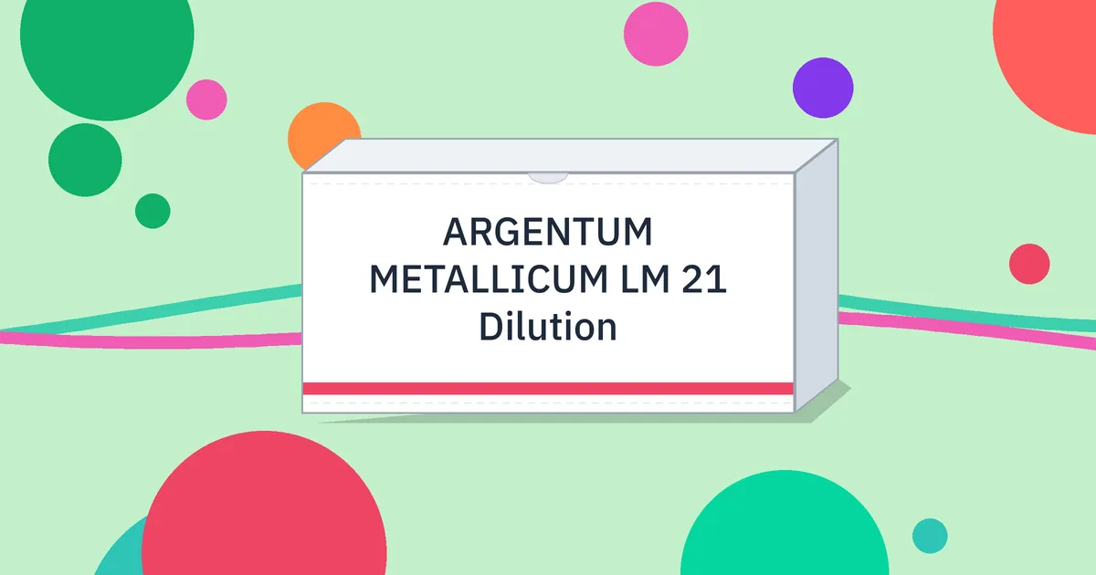Symbolbild: Packung mit der Aufschrift ARGENTUM METALLICUM LM 21 Dilution (PZN 12767899) – Verfügbarkeit und Bezug in Apotheken in Frankfurt am Main