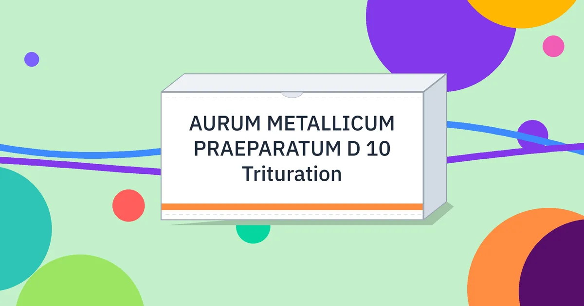 Symbolbild: Packung mit der Aufschrift AURUM METALLICUM PRAEPARATUM D 10 Trituration (PZN 01615726) – Verfügbarkeit und Bezug in Apotheken in Frankfurt am Main