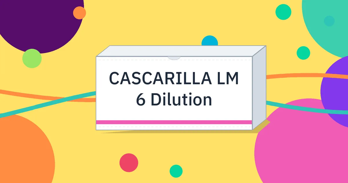 Symbolbild: Packung mit der Aufschrift CASCARILLA LM 6 Dilution (PZN 13433290) – Verfügbarkeit und Bezug in Apotheken in Frankfurt am Main