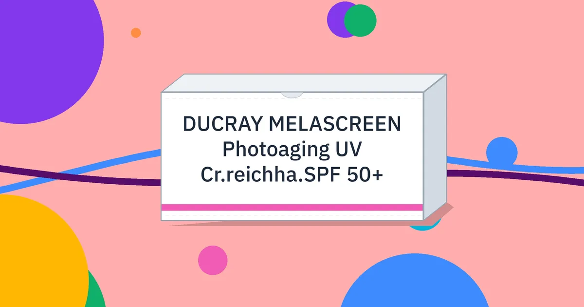 Symbolbild: Packung mit der Aufschrift DUCRAY MELASCREEN Photoaging UV Cr.reichha.SPF 50+ (PZN 13984771) – Verfügbarkeit und Bezug in Apotheken in Frankfurt am Main