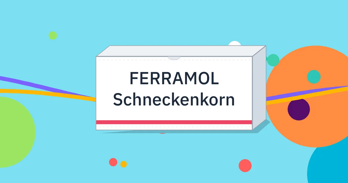 Symbolbild: Packung mit der Aufschrift FERRAMOL Schneckenkorn (PZN 00246066) – Verfügbarkeit und Bezug in Apotheken in Frankfurt am Main