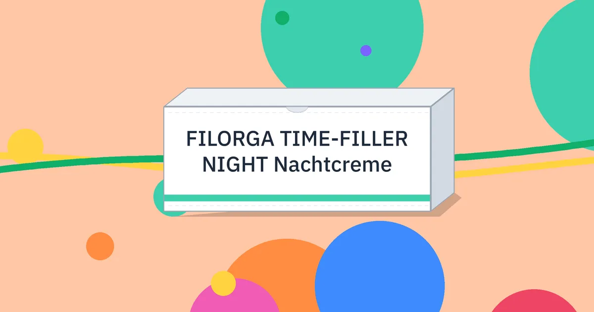 Symbolbild: Packung mit der Aufschrift FILORGA TIME-FILLER NIGHT Nachtcreme (PZN 18898473) – Verfügbarkeit und Bezug in Apotheken in Frankfurt am Main