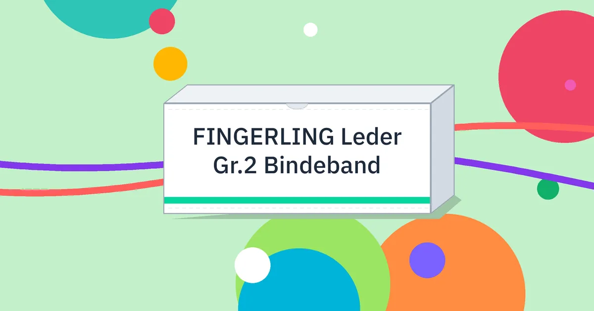 Symbolbild: Packung mit der Aufschrift FINGERLING Leder Gr.2 Bindeband (PZN 03236855) – Verfügbarkeit und Bezug in Apotheken in Frankfurt am Main