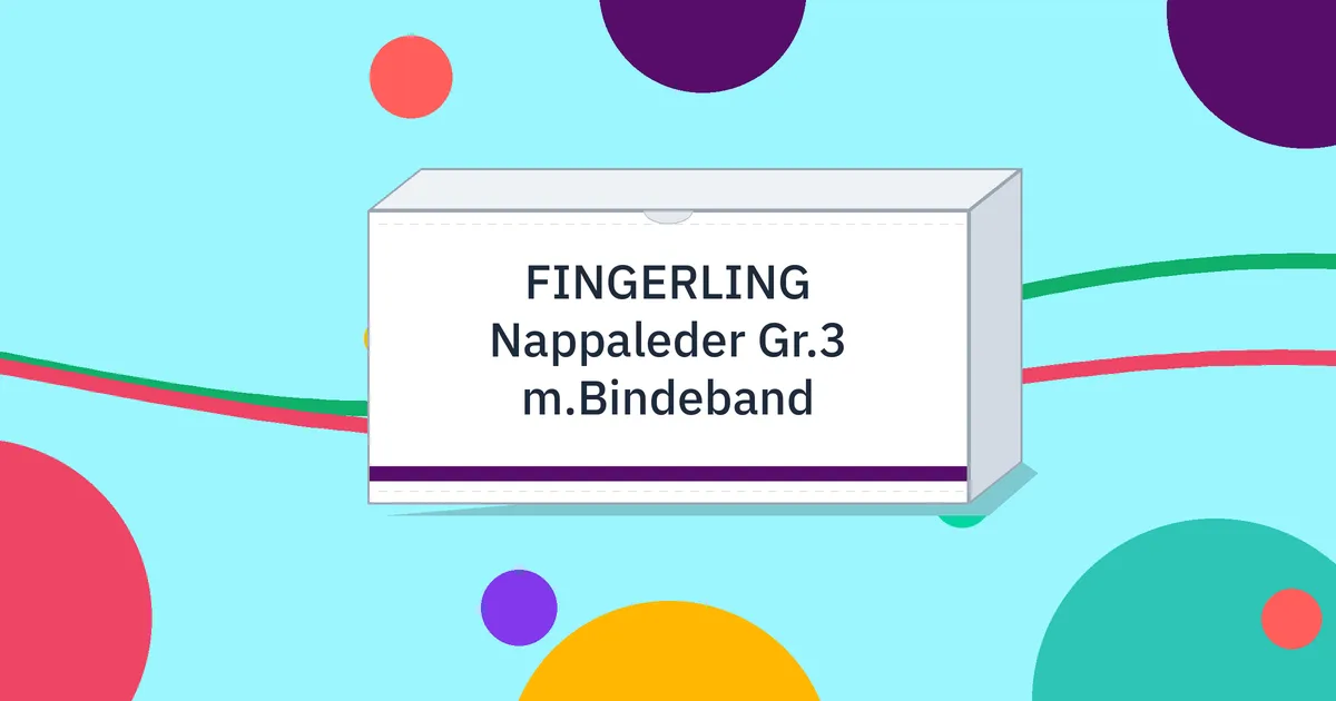 Symbolbild: Packung mit der Aufschrift FINGERLING Nappaleder Gr.3 m.Bindeband (PZN 04096971) – Verfügbarkeit und Bezug in Apotheken in Frankfurt am Main