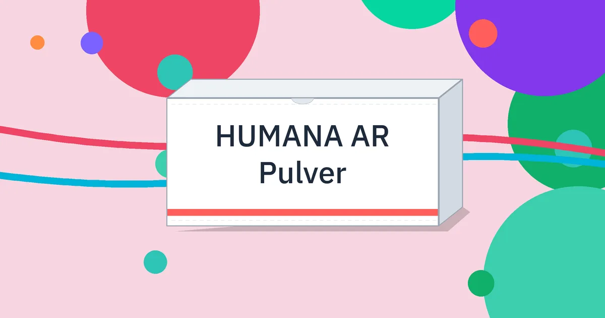 Symbolbild: Packung mit der Aufschrift HUMANA AR Pulver (PZN 04642729) – Verfügbarkeit und Bezug in Apotheken in Frankfurt am Main