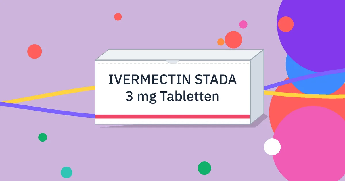 Symbolbild: Packung mit der Aufschrift IVERMECTIN STADA 3 mg Tabletten (PZN 18071242) – Verfügbarkeit und Bezug in Apotheken in Frankfurt am Main