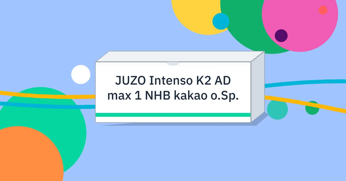 Symbolbild: Packung mit der Aufschrift JUZO Intenso K2 AD max 1 NHB kakao o.Sp. (PZN 18623517) – Verfügbarkeit und Bezug in Apotheken in Frankfurt am Main