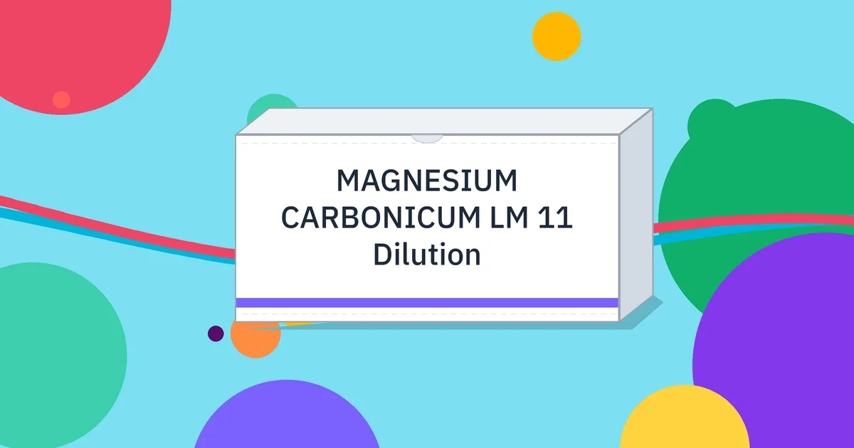 Symbolbild: Packung mit der Aufschrift MAGNESIUM CARBONICUM LM 11 Dilution (PZN 12937019) – Verfügbarkeit und Bezug in Apotheken in Frankfurt am Main