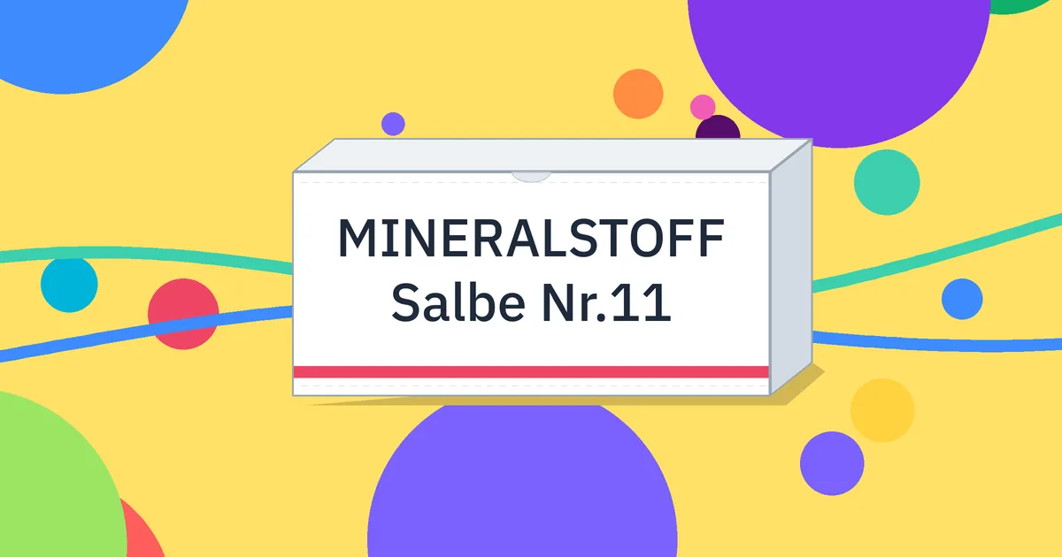 Symbolbild: Packung mit der Aufschrift MINERALSTOFF Salbe Nr.11 (PZN 02734491) – Verfügbarkeit und Bezug in Apotheken in Frankfurt am Main