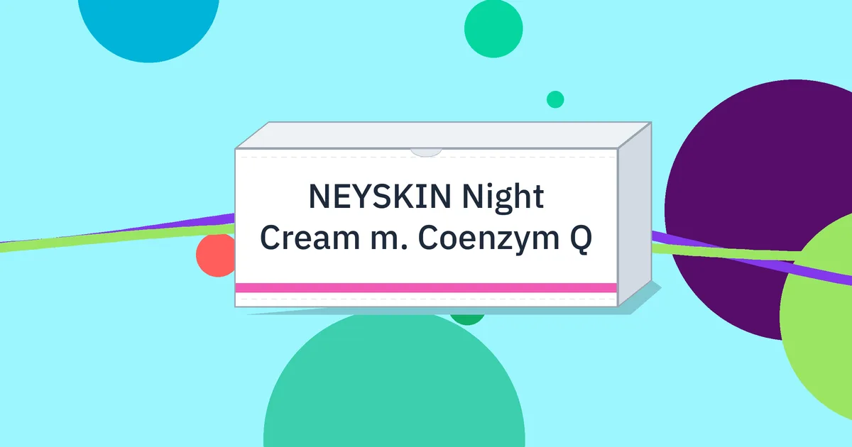 Symbolbild: Packung mit der Aufschrift NEYSKIN Night Cream m. Coenzym Q (PZN 07146422) – Verfügbarkeit und Bezug in Apotheken in Frankfurt am Main