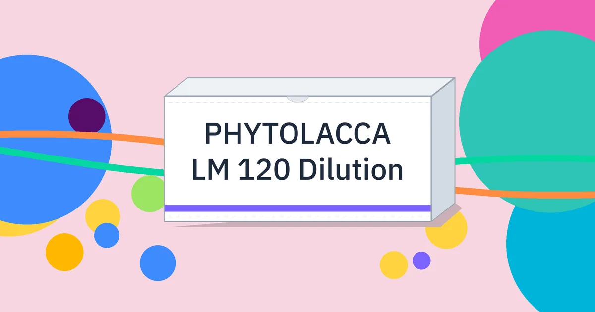 Symbolbild: Packung mit der Aufschrift PHYTOLACCA LM 120 Dilution (PZN 13036548) – Verfügbarkeit und Bezug in Apotheken in Frankfurt am Main