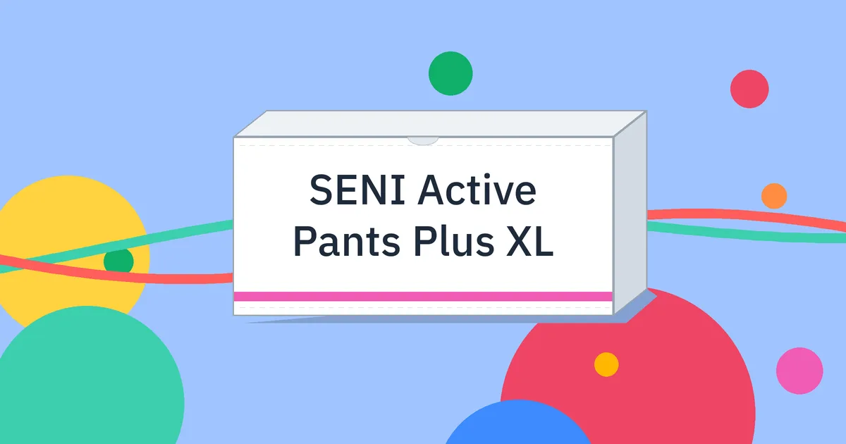 Symbolbild: Packung mit der Aufschrift SENI Active Pants Plus XL (PZN 11591961) – Verfügbarkeit und Bezug in Apotheken in Frankfurt am Main