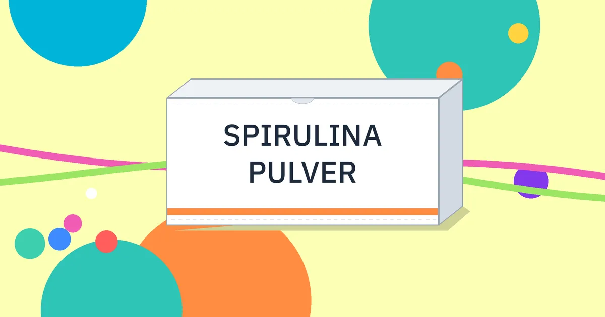 Symbolbild: Packung mit der Aufschrift SPIRULINA PULVER (PZN 03869187) – Verfügbarkeit und Bezug in Apotheken in Frankfurt am Main