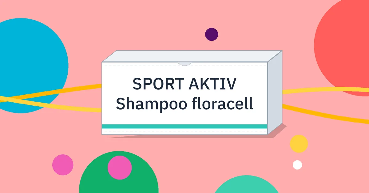 Symbolbild: Packung mit der Aufschrift SPORT AKTIV Shampoo floracell (PZN 04677521) – Verfügbarkeit und Bezug in Apotheken in Frankfurt am Main