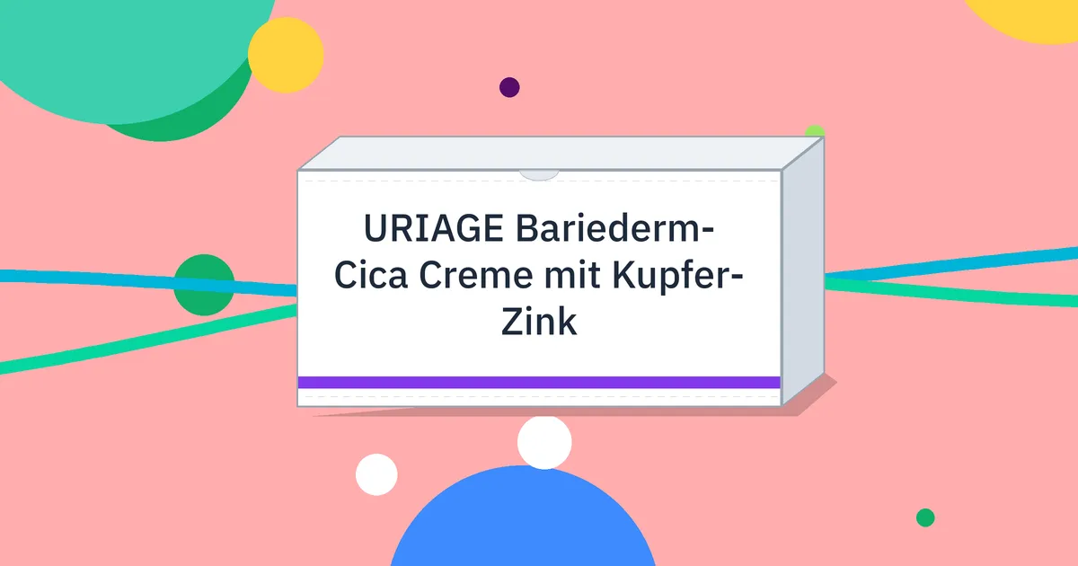 Symbolbild: Packung mit der Aufschrift URIAGE Bariederm-Cica Creme mit Kupfer-Zink (PZN 17181359) – Verfügbarkeit und Bezug in Apotheken in Frankfurt am Main