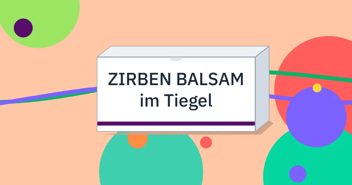 Symbolbild: Packung mit der Aufschrift ZIRBEN BALSAM im Tiegel (PZN 11349496) – Verfügbarkeit und Bezug in Apotheken in Frankfurt am Main