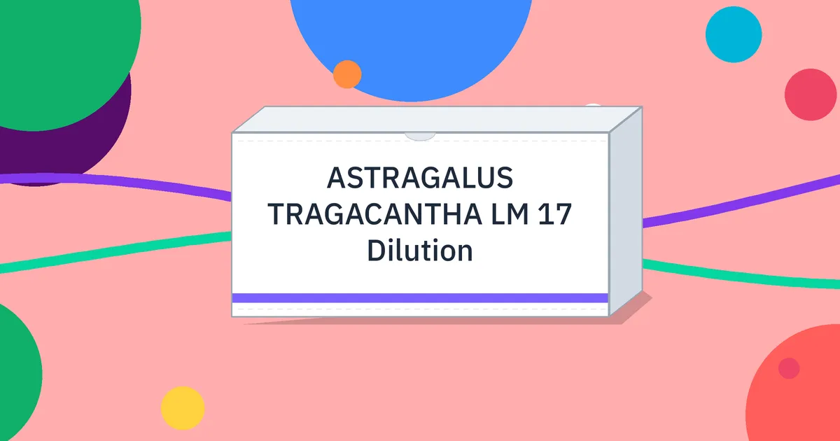 Symbolbild: Packung mit der Aufschrift ASTRAGALUS TRAGACANTHA LM 17 Dilution (PZN 13404940) – Verfügbarkeit und Bezug in Apotheken in Frankfurt am Main