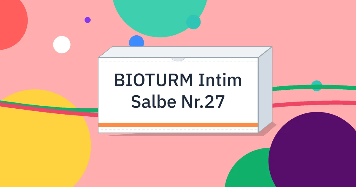 Symbolbild: Packung mit der Aufschrift BIOTURM Intim Salbe Nr.27 (PZN 09539798) – Verfügbarkeit und Bezug in Apotheken in Frankfurt am Main